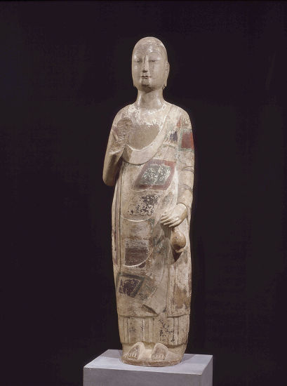 Ananda Disciple Buddha Marble Traces Polychrome Editorial Stock Photo ...