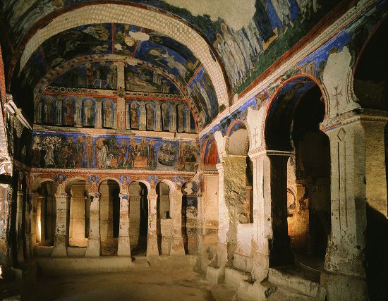 Tokali Kilise Turkey Church Buckle Interior Editorial Stock Photo ...