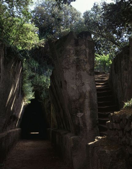 Entrance Sibyls Cave Cumae Near Naples Editorial Stock Photo - Stock ...