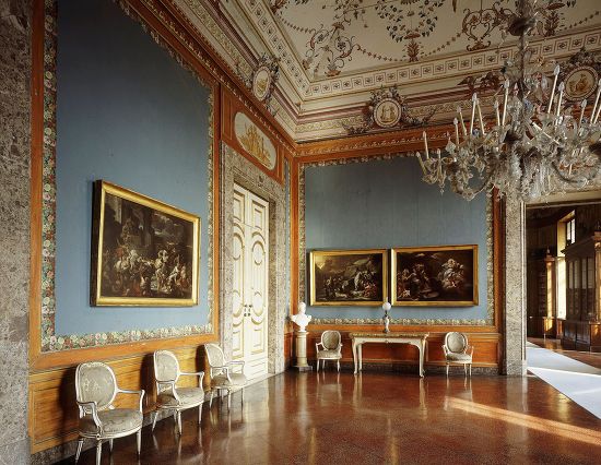 Second Reading Room Palazzo Reale Royal Editorial Stock Photo - Stock ...