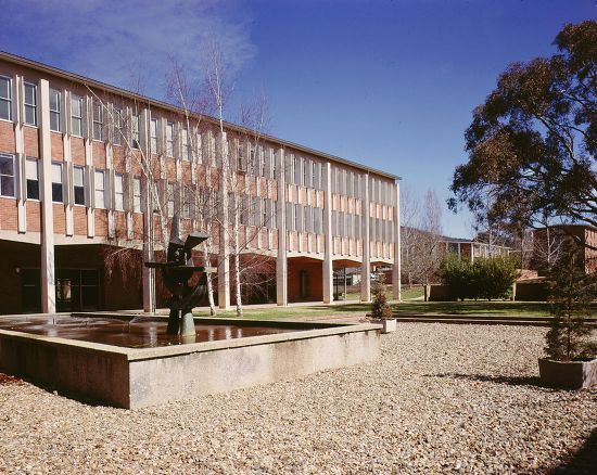 Australian National University Physics Building School Editorial Stock ...