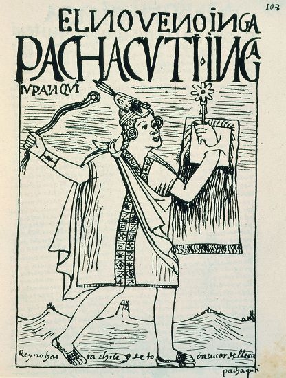 Pachacuti Inca Yupanqui Inca Emperor Ruled Editorial Stock Photo ...