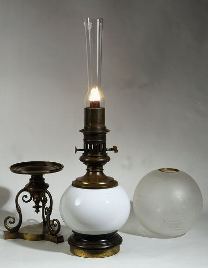 Franchot Oil Lamp Regulator Argand Burner Editorial Stock Photo - Stock ...