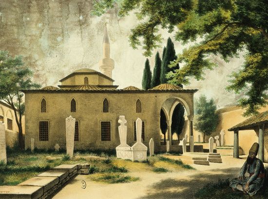 Mosque Athens Greece 1819 Engraving By Editorial Stock Photo - Stock ...