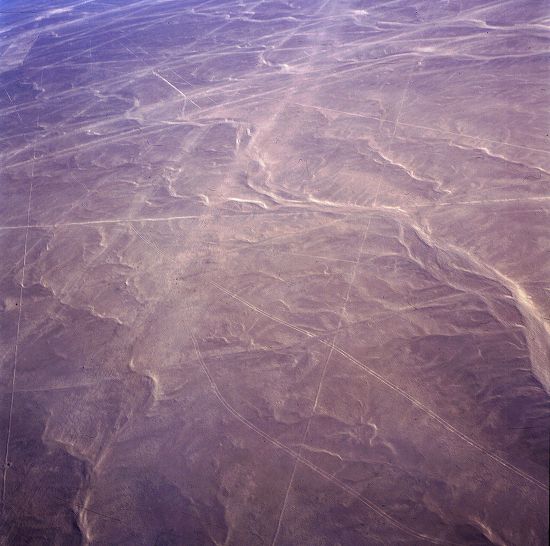 Peru Nazca Lines Ancient Straight Lines Editorial Stock Photo - Stock ...