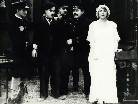 Charlie Chaplin James Tand Edna Purviance Editorial Stock Photo - Stock ...