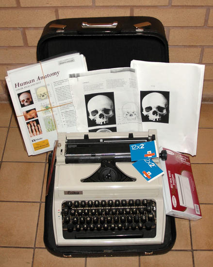 Letter Writing Kit Belonging Kerry Whitburn Editorial Stock Photo ...