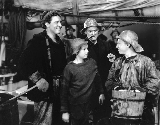 Spencer Tracy Freddie Bartholomew Lionel Barrymore Editorial Stock ...
