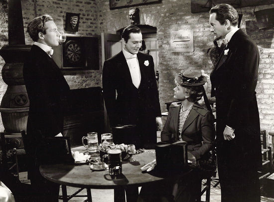 Lowell Gilmore Hurd Hatfield Angela Lansbury Editorial Stock Photo ...