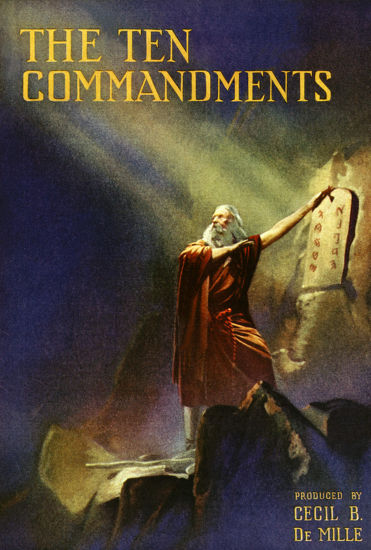 Ten Commandments 1923 Editorial Stock Photo - Stock Image | Shutterstock