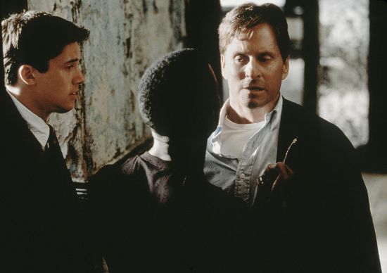 Topher Grace Vonte Sweet Michael Douglas Editorial Stock Photo - Stock ...