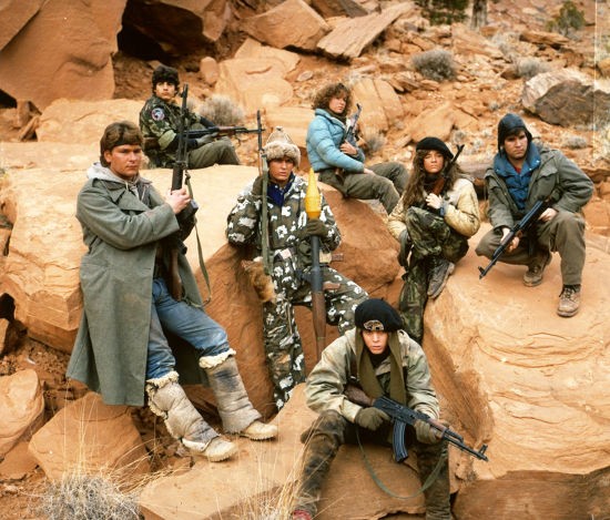 Patrick Swayze Doug Toby Charlie Sheen - Foto de stock de contenido ...