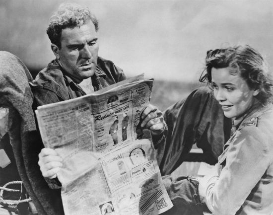 William Bendix Alfred Hitchcock Mary Anderson Editorial Stock Photo ...