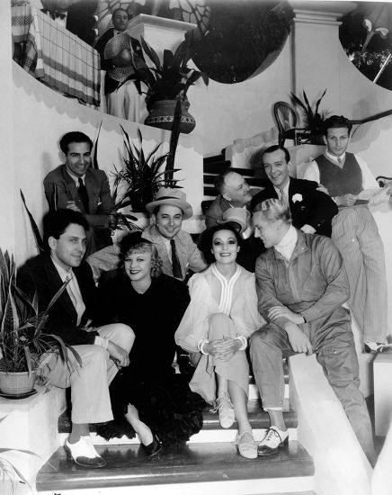 Thornton Freeland Ginger Rogers Raul Roulien Editorial Stock Photo ...