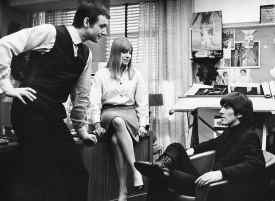 Kenneth Haigh Alison Seebohm George Harrison Editorial Stock Photo ...