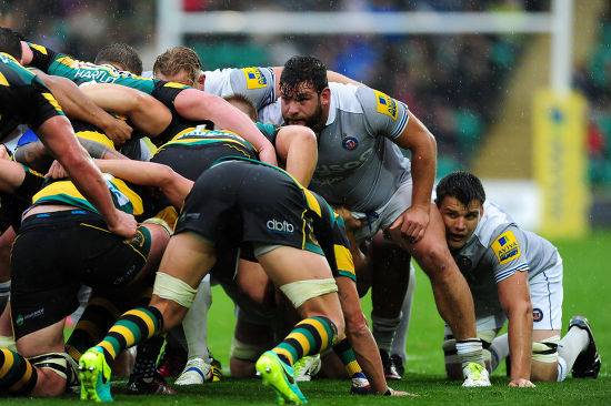 Nathan Catt Bath Rugby Prepares Scrummage Editorial Stock Photo - Stock ...