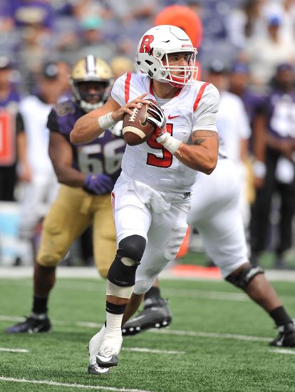 Rutgers Quarterback Chris Laviano 5 Looks Editorial Stock Photo - Stock ...