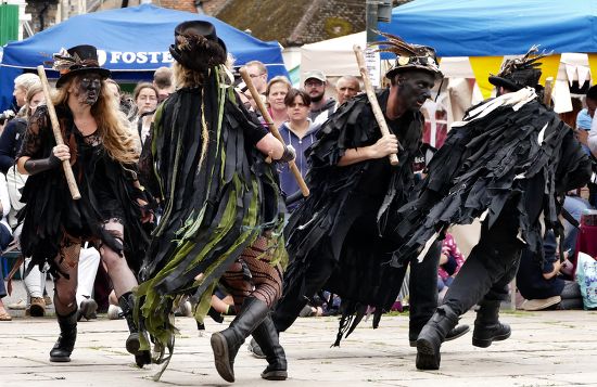 Beltane Border Morris Dancers Editorial Stock Photo - Stock Image ...