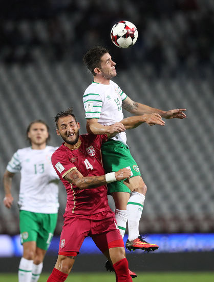 Serbia Vs Republic Ireland Republic Irelands Editorial Stock Photo ...