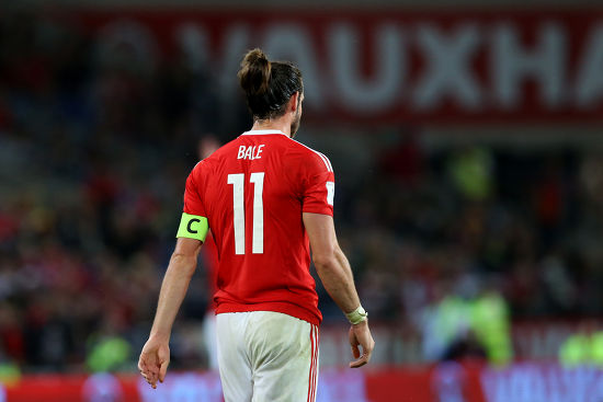 Gareth Bale Wears Captains Arm Band Editorial Stock Photo - Stock Image ...
