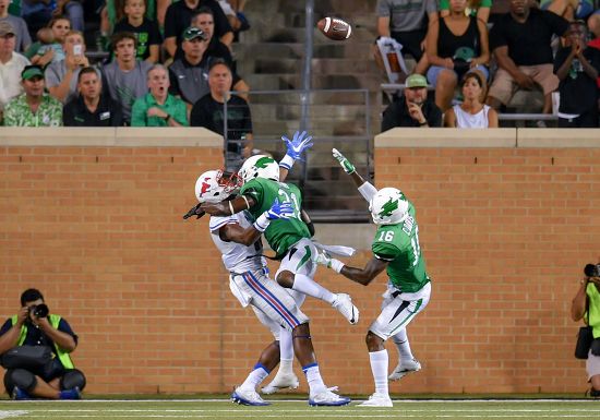 Southern Methodist Mustangs Wide Receiver Courtland Editorial Stock ...