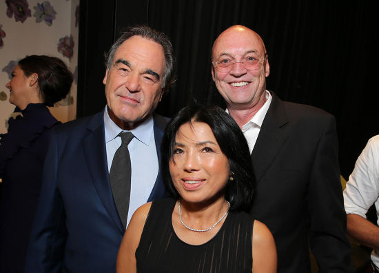 Oliver Stone Sunjung Jung Moritz Borman Editorial Stock Photo - Stock ...