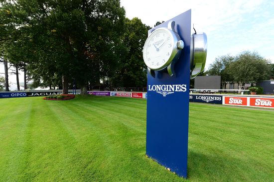 Leopardstown View Parade Ring Ahead Longines Editorial Stock Photo ...