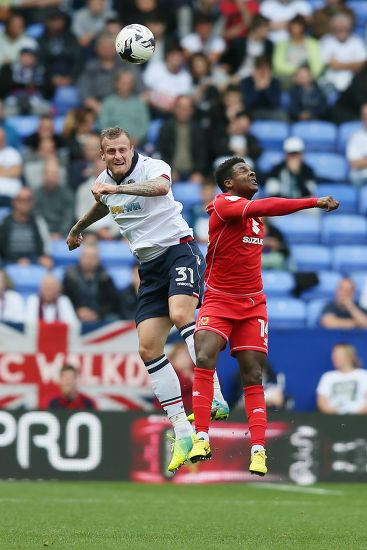 David Wheater Bolton Wanderers Kieran Agard Editorial Stock Photo ...