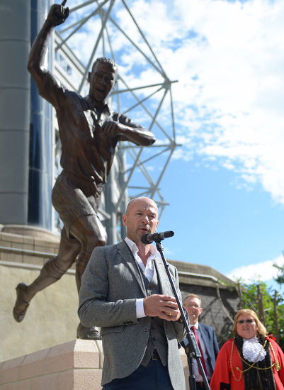 Alan Shearer Gives Speech Next Statue Editorial Stock Photo - Stock ...