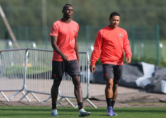 Paul Pogba Manchester United Memphis Depay Editorial Stock Photo - Stock Image | Shutterstock