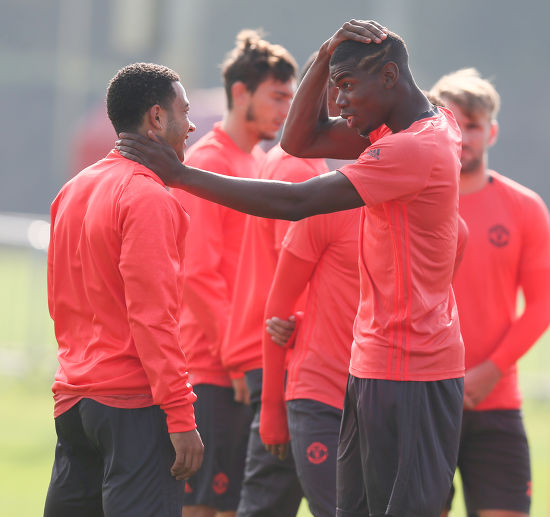 Paul Pogba Manchester United Memphis Depay Editorial Stock Photo - Stock Image | Shutterstock