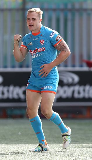 Sts Adam Swift Runs Through Widnes Editorial Stock Photo - Stock Image ...
