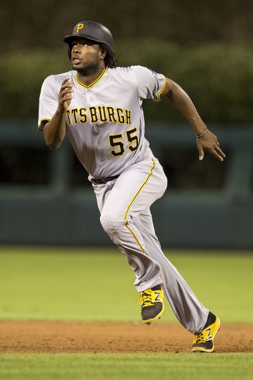 Pittsburgh Pirates First Baseman Josh Bell Editorial Stock Photo ...