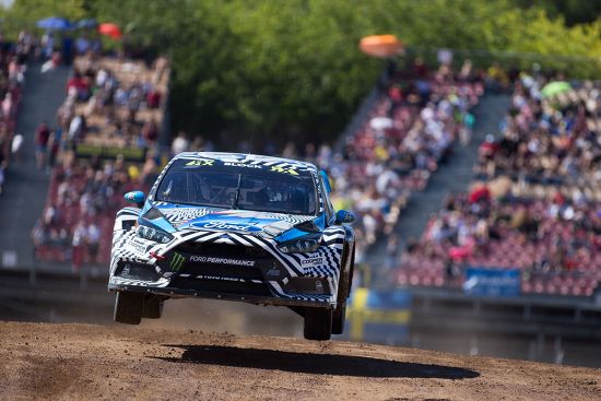 Ken Block Jumps During 9th Round Editorial Stock Photo - Stock Image ...