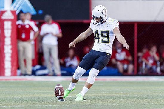 Oregon Ducks Place Kicker Matt Wogan Editorial Stock Photo - Stock ...