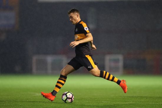 Newcastle United Striker Luke Charman 9 Editorial Stock Photo - Stock ...