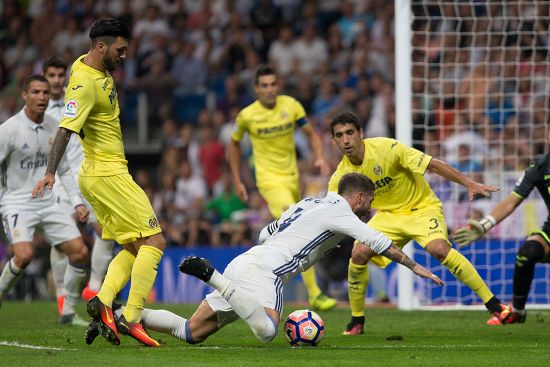 Real Madrids Spanish Defense Sergio Ramos Editorial Stock Photo - Stock ...