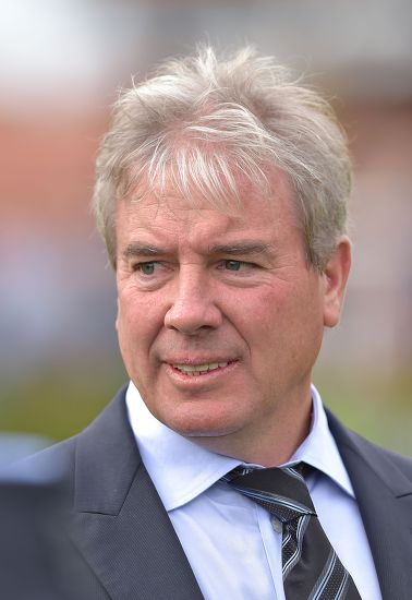 Wesley Ward Trainer Newmarket Racecourse On Editorial Stock Photo ...