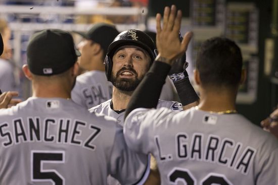 Chicago White Sox Right Fielder Adam Editorial Stock Photo - Stock ...