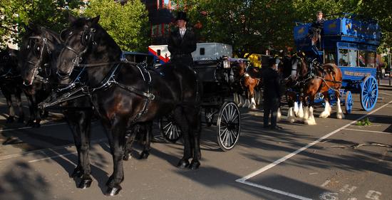 Traditional Victorian Funeral Procession During Conference Editorial ...