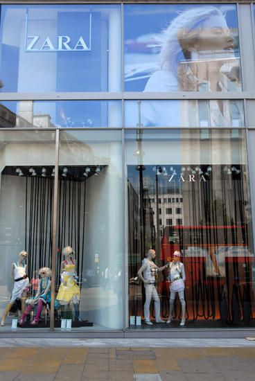 Zara Clothes Store On Oxford Street Editorial Stock Photo - Stock Image ...
