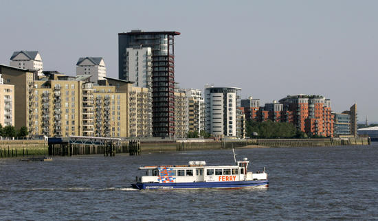 River Ferry Service Docklands London England Editorial Stock Photo ...