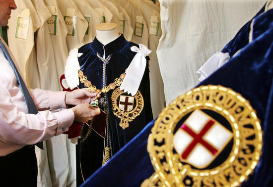 Chancery Garter Robes Collars Insignia Knights Editorial Stock Photo ...