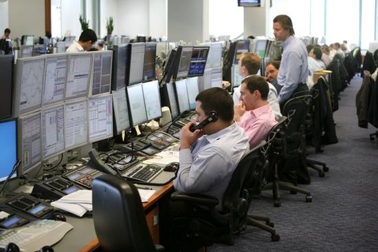 Commodities Trading Floor Barclays Capital On Editorial Stock Photo ...