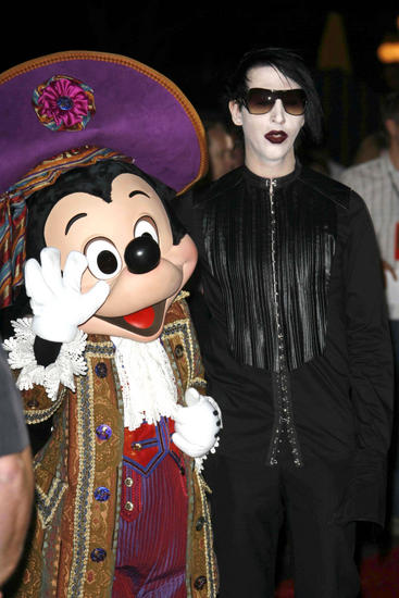 Mickey Mouse Marilyn Manson Editorial Stock Photo - Stock Image ...