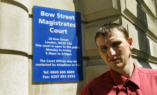 Jason Handy 32 Leaving Bow Street Editorial Stock Photo - Stock Image ...