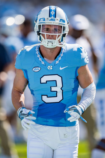 North Carolina Wide Receiver Ryan Switzer Editorial Stock Photo - Stock ...
