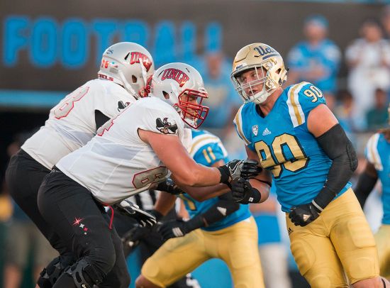 Ucla Defensive Lineman 90 Rick Wade Editorial Stock Photo - Stock Image ...