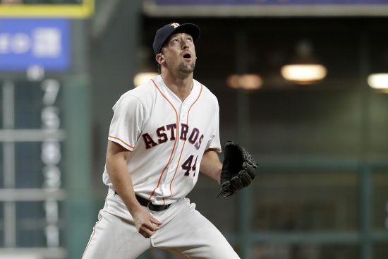 Houston Astros Relief Pitcher Luke Gregerson Editorial Stock Photo ...