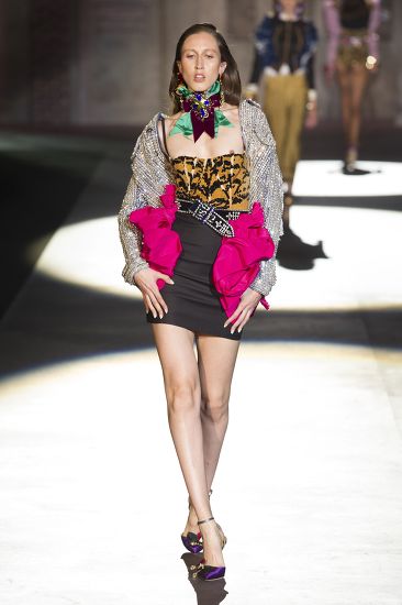 Anna Van Ravenstein On Catwalk Editorial Stock Photo - Stock Image ...